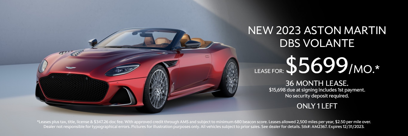 Aston Martin Lease Deals