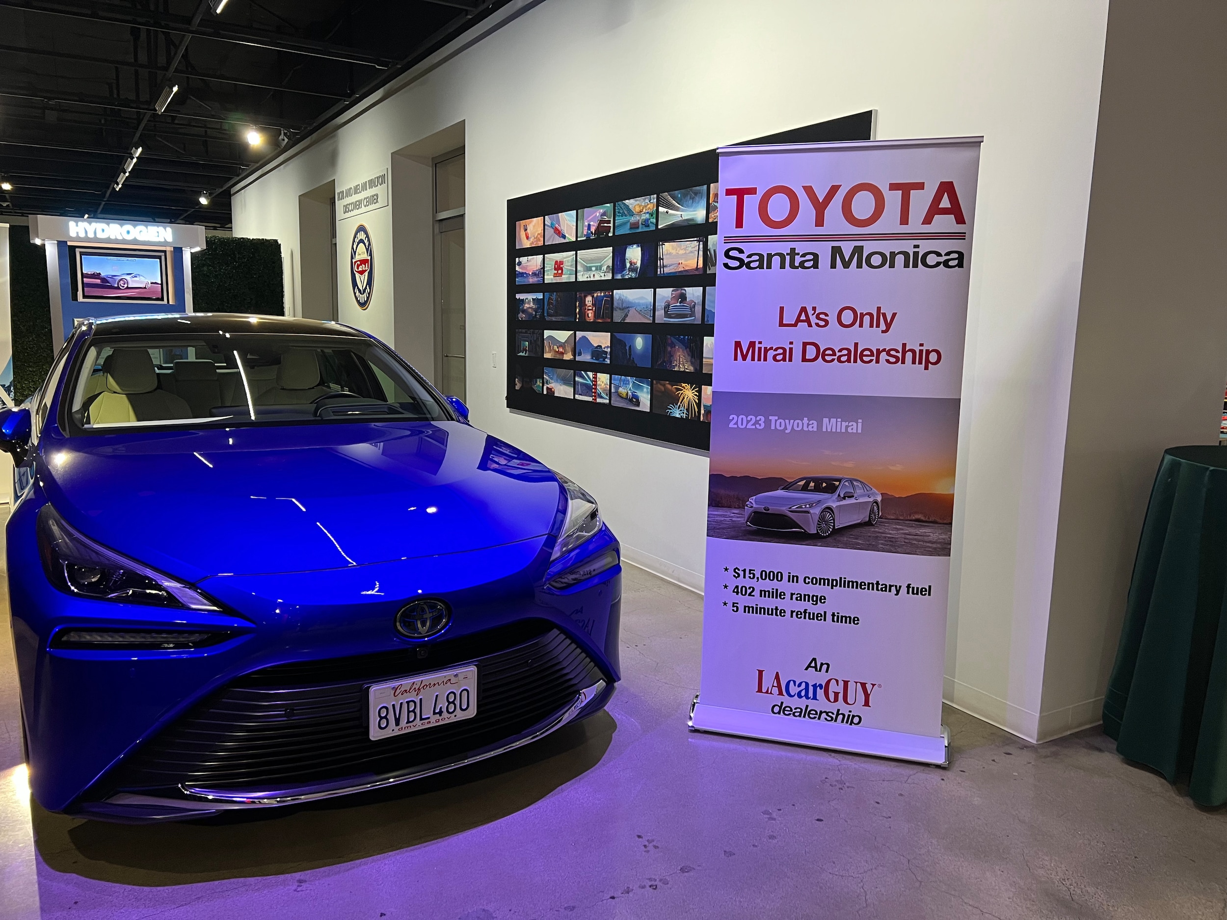 Toyota mirai dealership store