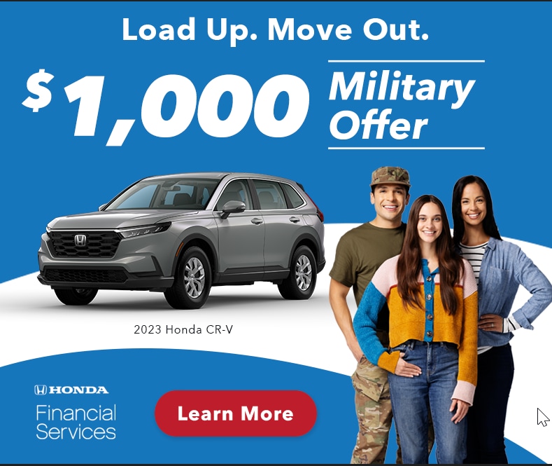 Honda Military Appreciation Offer