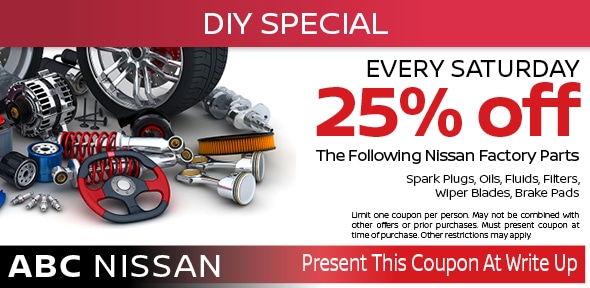 Nissan Parts Discount Code