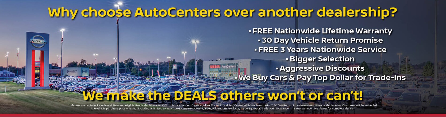 Nissan Dealer Near St. Louis, MO | AutoCenters Nissan