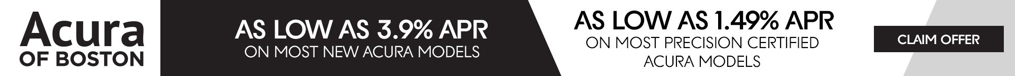 New Acura SUVs and Cars for Sale or Lease | Acura of Boston
