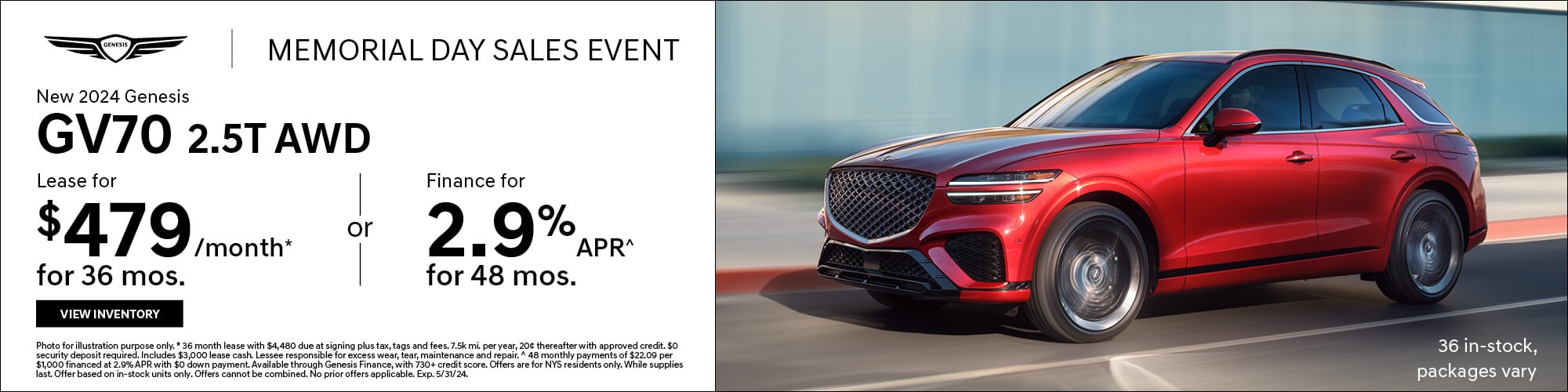 New Vehicle Specials | Genesis of the North Shore