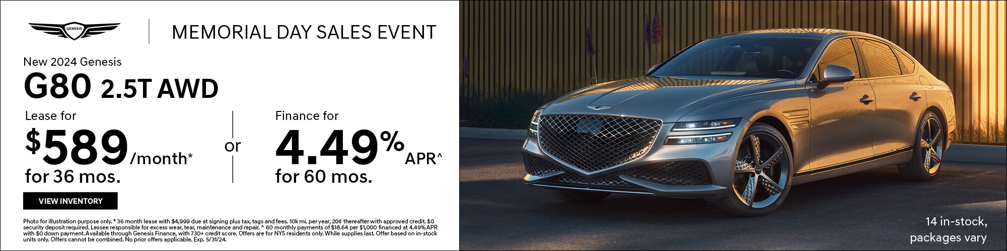 New Vehicle Specials | Genesis of the North Shore