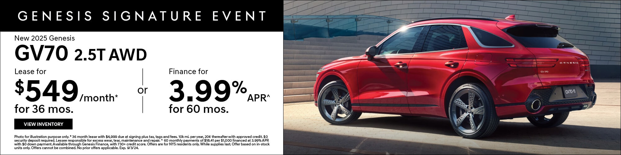 New Vehicle Specials | Genesis of the North Shore