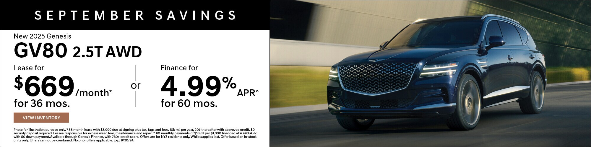 New Vehicle Specials | Genesis of the North Shore