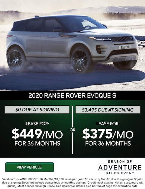 New Vehicle Specials | Land Rover Birmingham