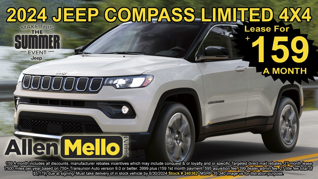 New Vehicle Specials | Allen Mello Chrysler Jeep Dodge Ram