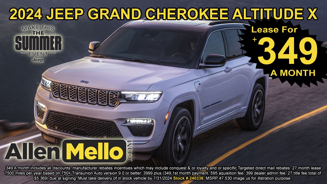 New Vehicle Specials | Allen Mello Chrysler Jeep Dodge Ram