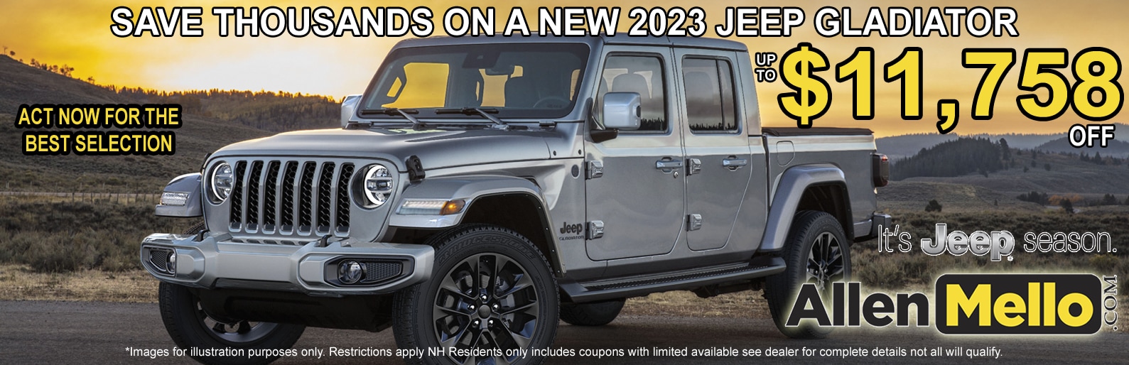 New Vehicle Specials | Allen Mello Chrysler Jeep Dodge Ram