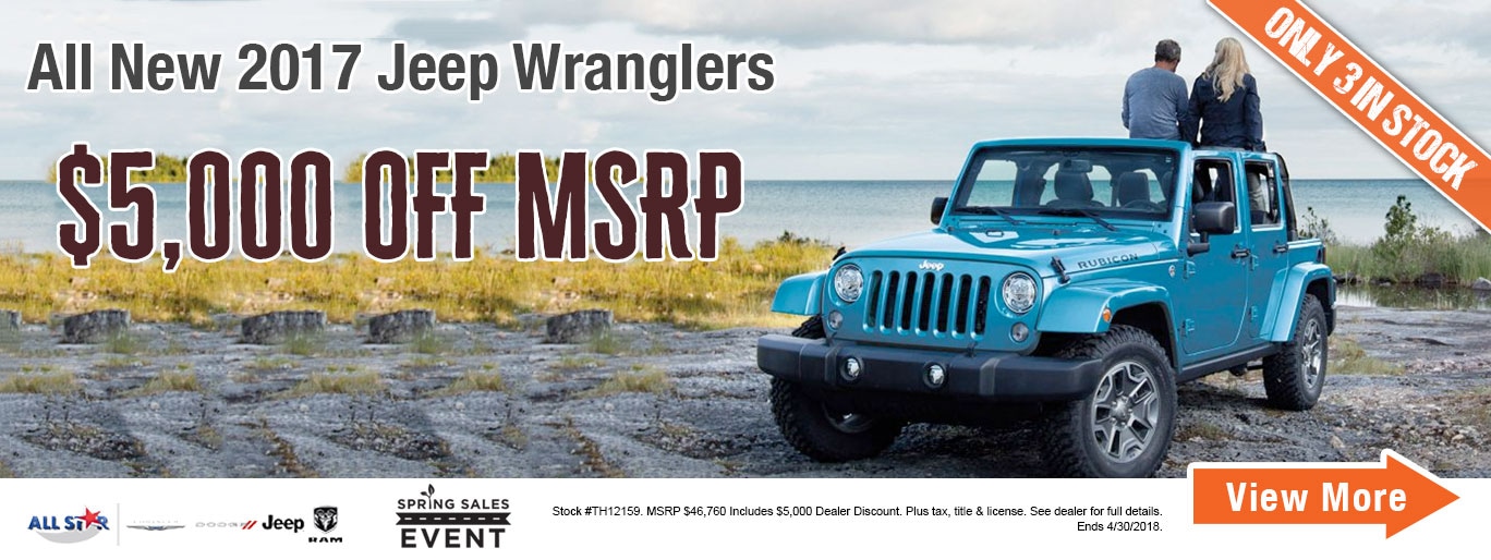 ALL STAR DODGE CHRYSLER JEEP RAM | New Dodge, Ram, Chrysler, Jeep ...