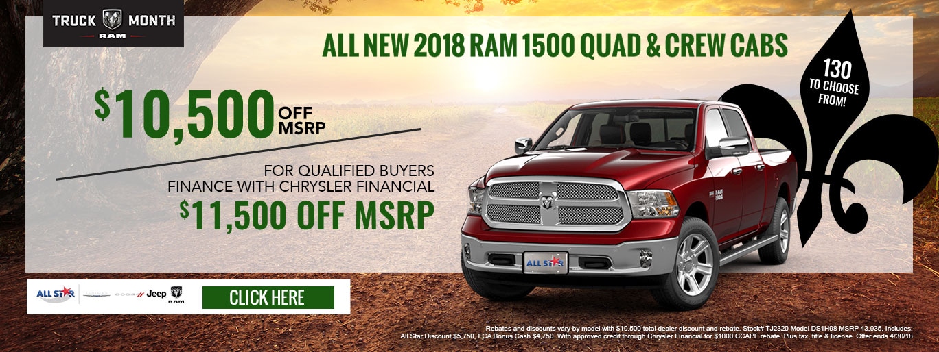 ALL STAR DODGE CHRYSLER JEEP RAM | New Dodge, Ram, Chrysler, Jeep ...