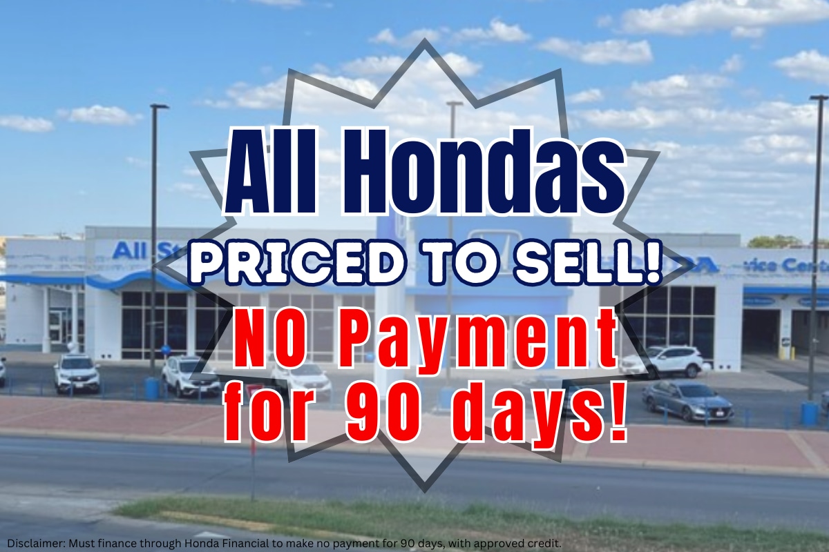 All Star Honda Abilene Vehicles