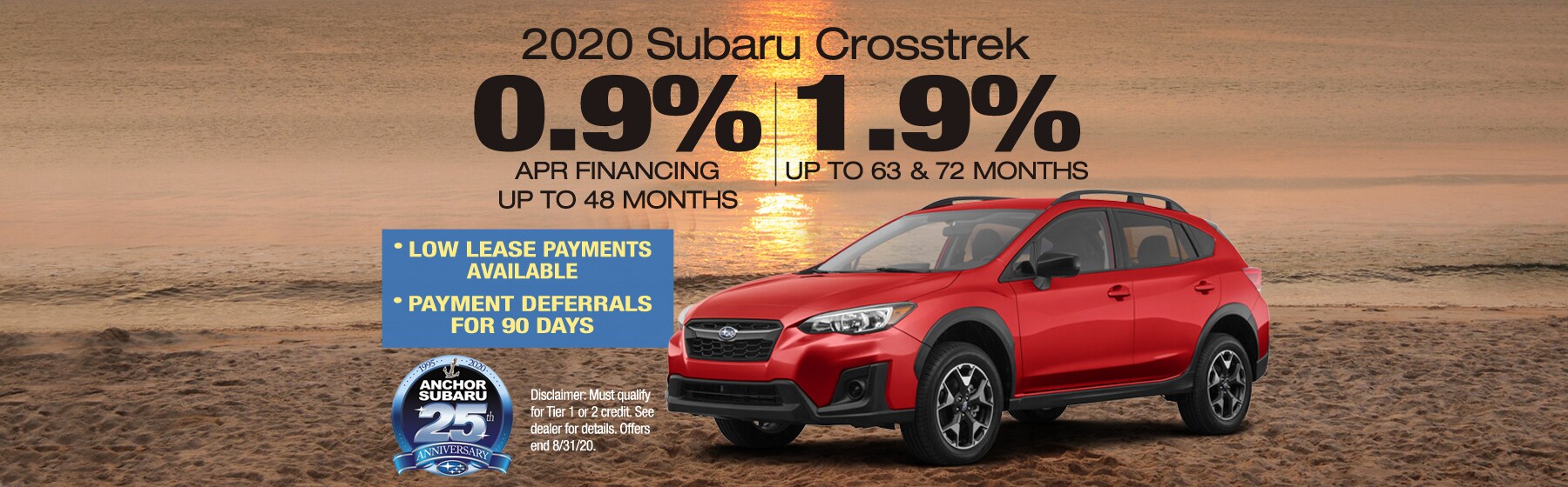 Monthly Subaru Specials | Anchor Subaru