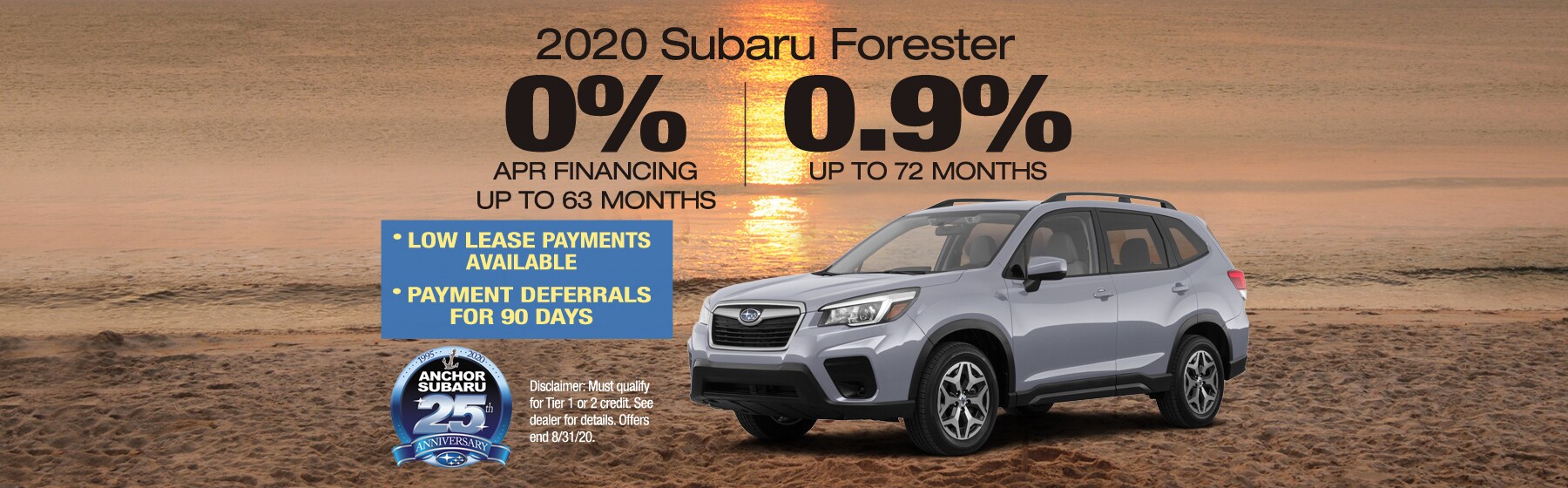 Monthly Subaru Specials | Anchor Subaru