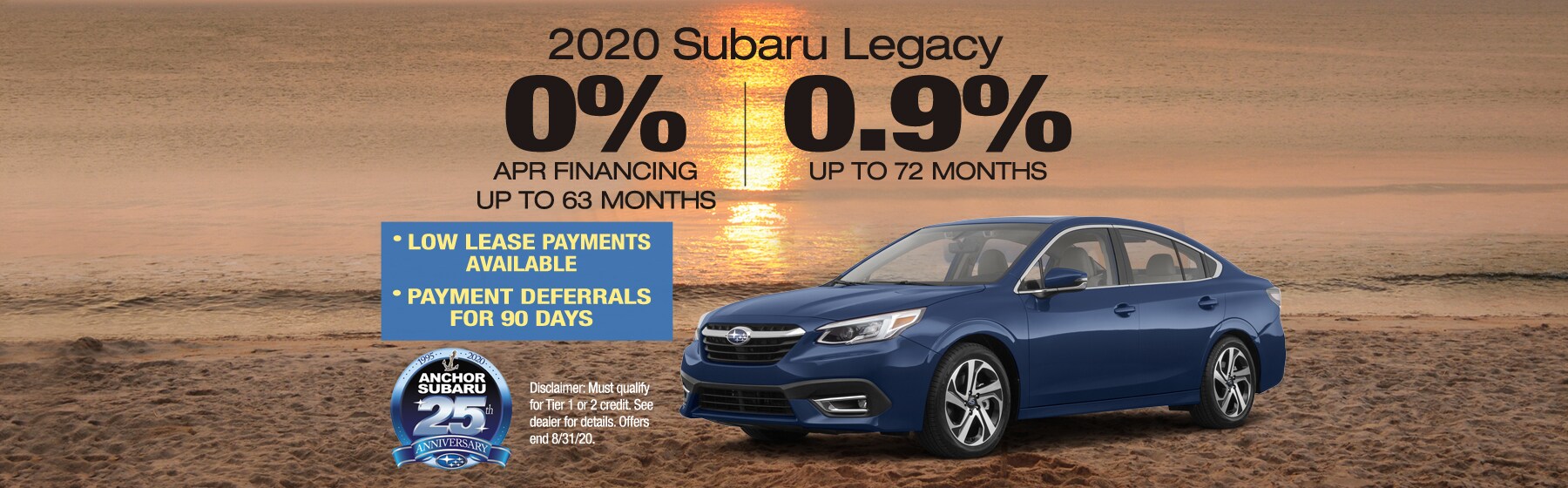 Monthly Subaru Specials | Anchor Subaru