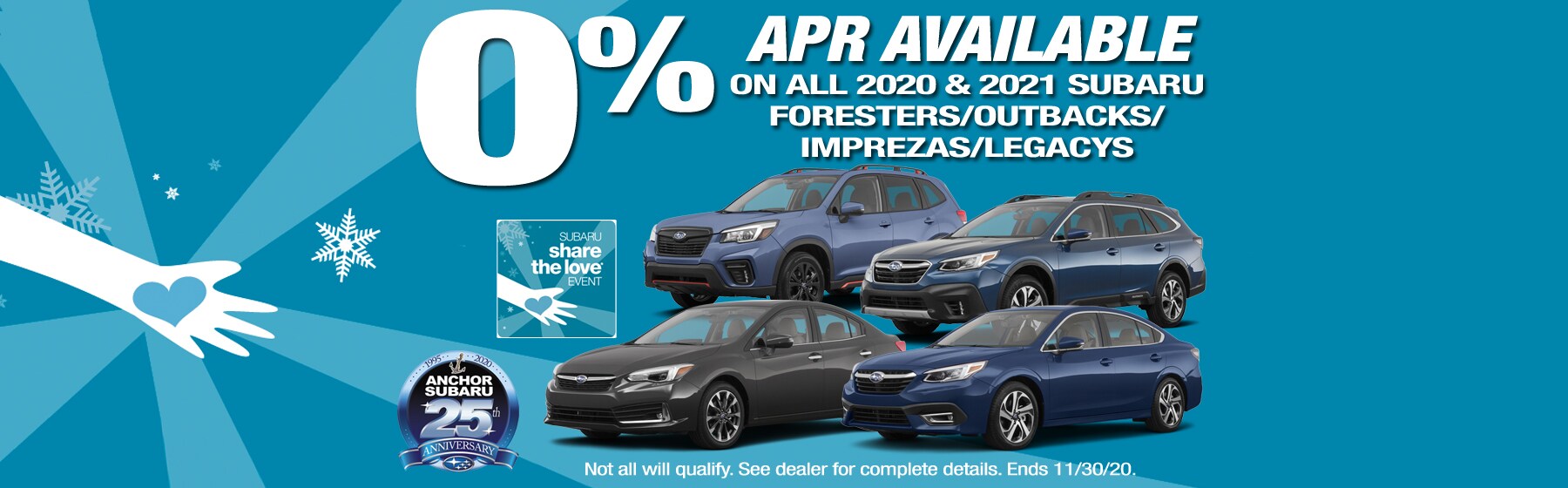 Monthly Subaru Specials | Anchor Subaru