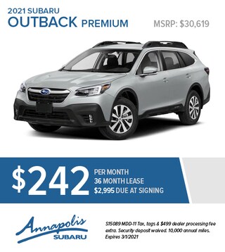 New Subaru Specials | Annapolis Subaru