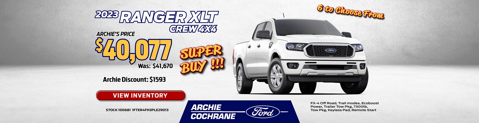 Billings Archie Cochrane Ford | New & Used Ford Cars