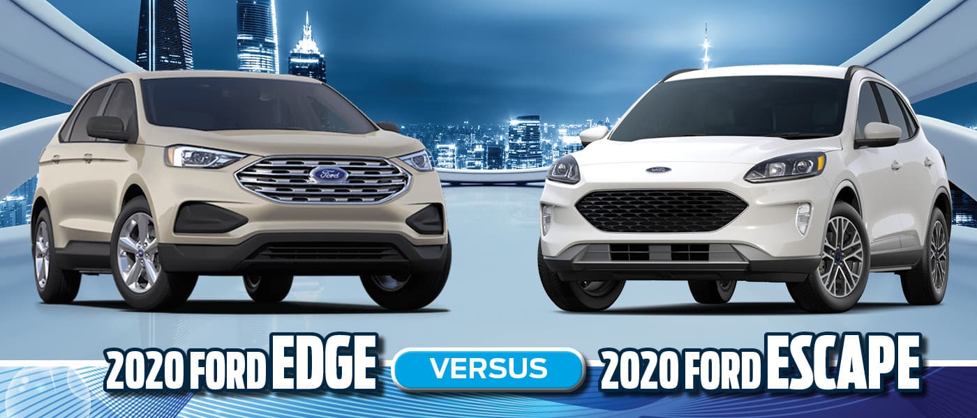 2020 Ford Edge vs. Escape | Similarities & Differences Available