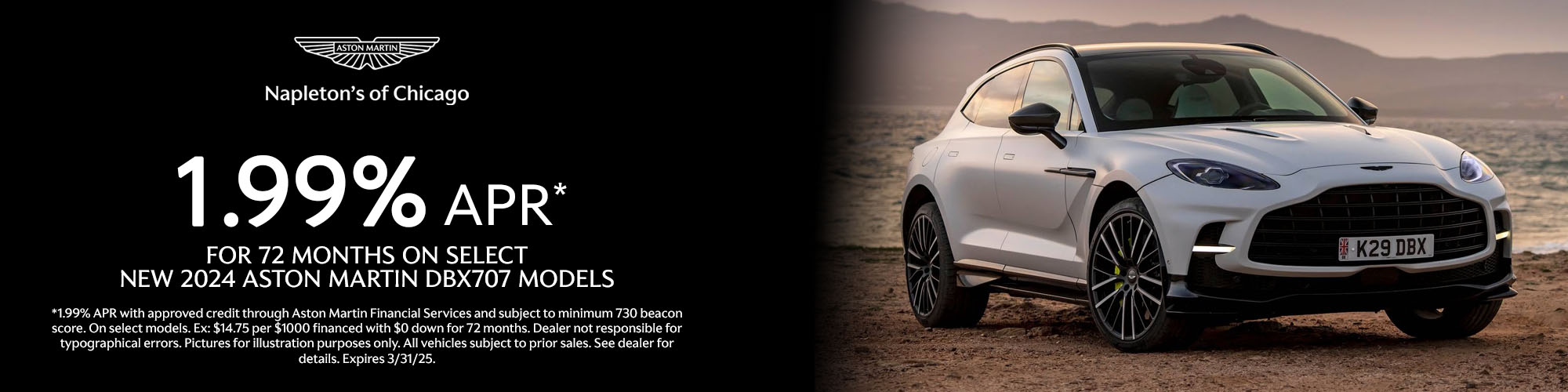 Aston Martin Lease Specials