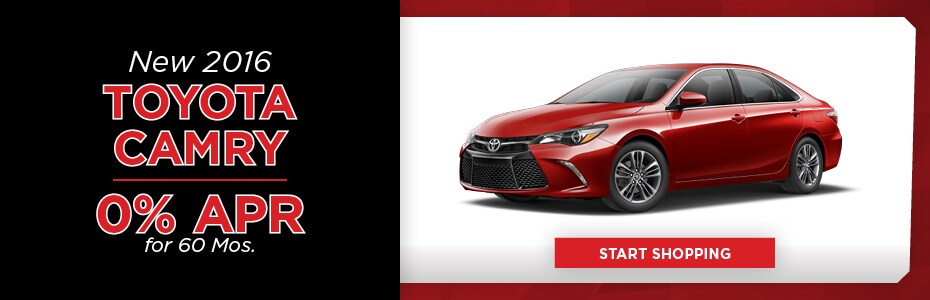 New Toyota Finance Specials April 2016 | Huntsville Toyota