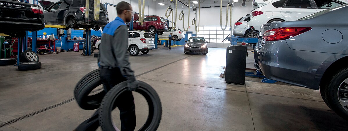 Tire Rotations & Wheel Alignments | Bourne MA | Atlantic Subaru