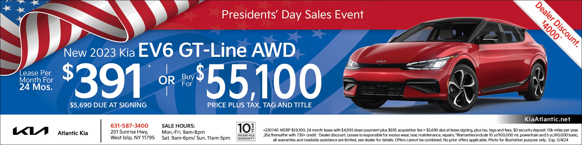 New Vehicle Specials | Atlantic Kia