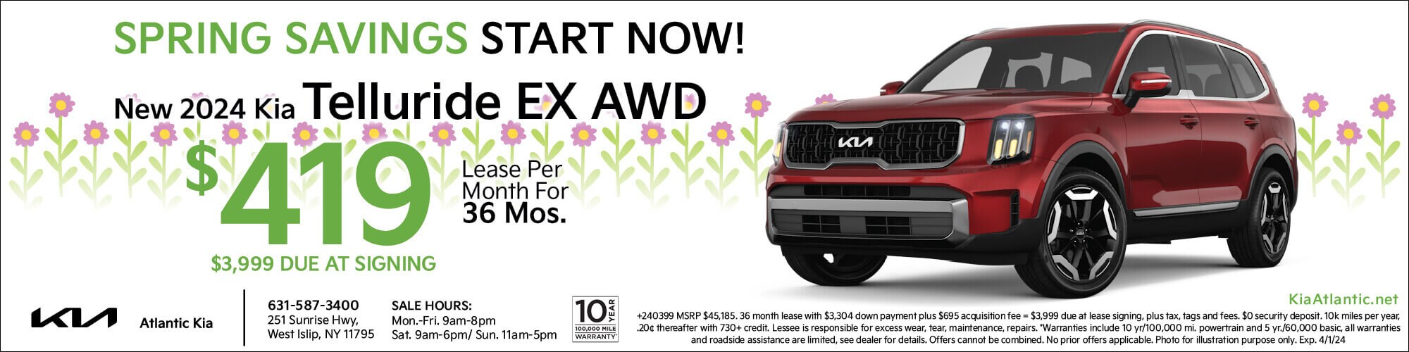 New Vehicle Specials | Atlantic Kia
