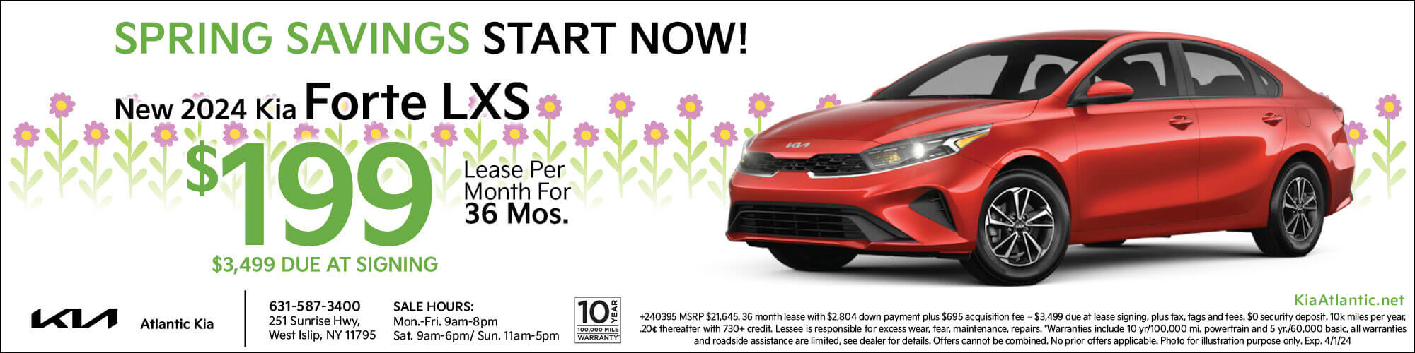 New Vehicle Specials | Atlantic Kia