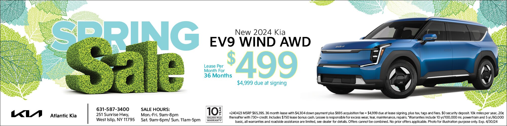 New Vehicle Specials | Atlantic Kia