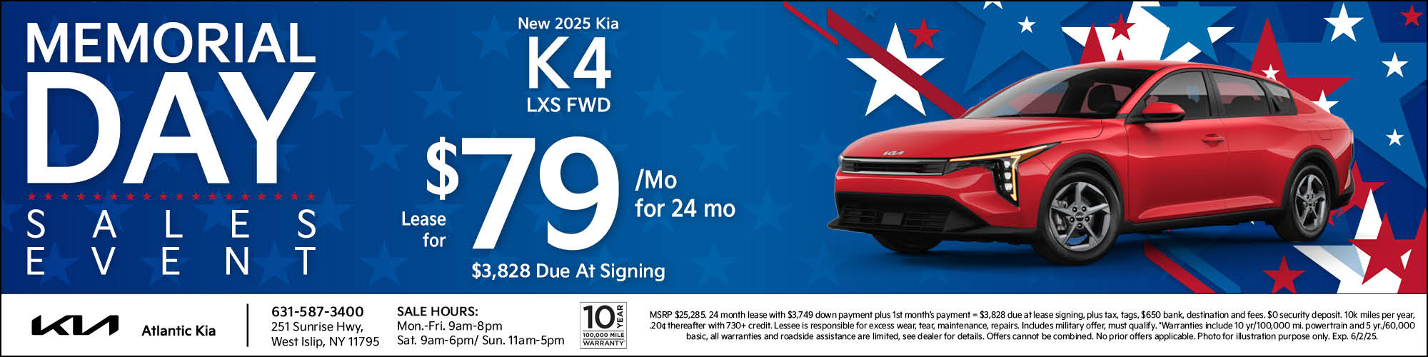 New Kia Specials | Atlantic Kia