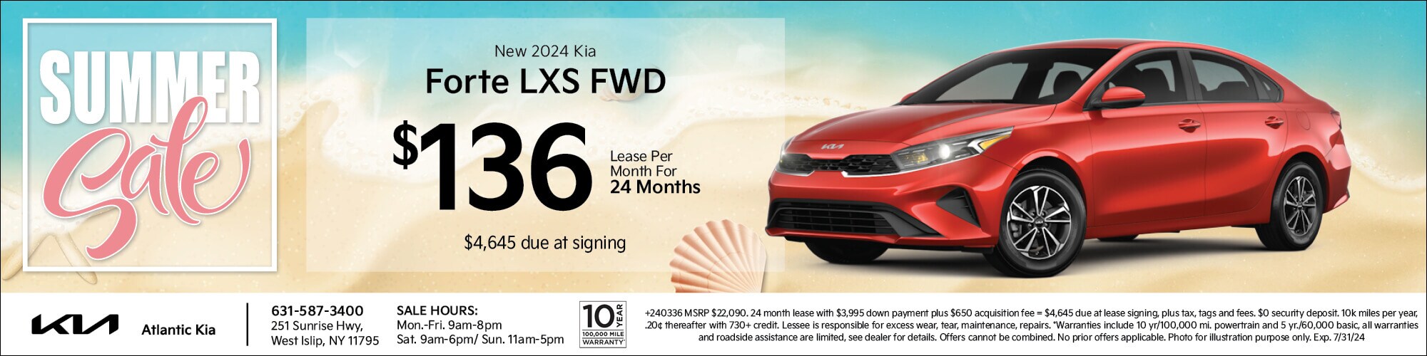 New Kia Specials | Atlantic Kia