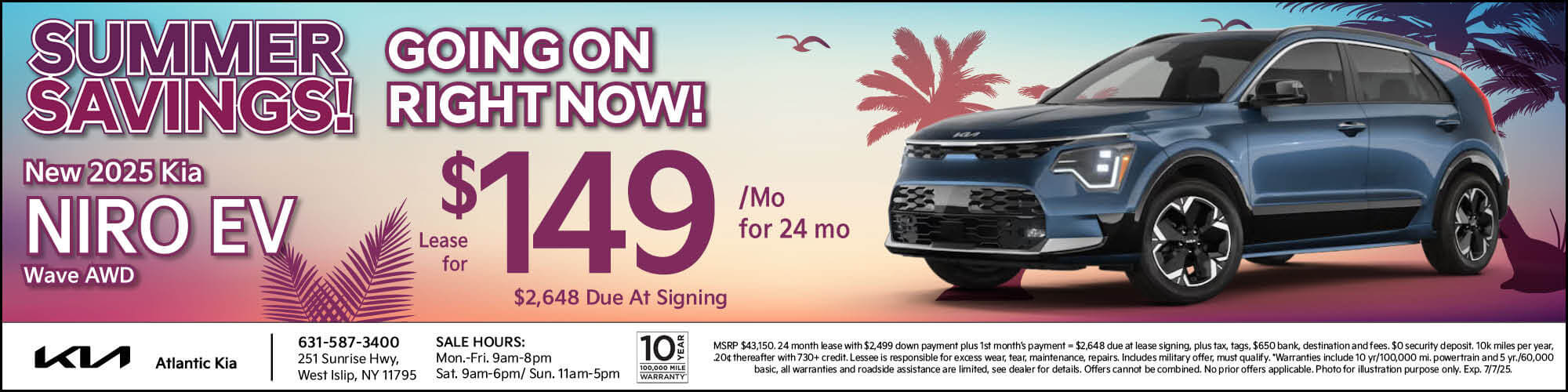 New Kia Specials | Atlantic Kia