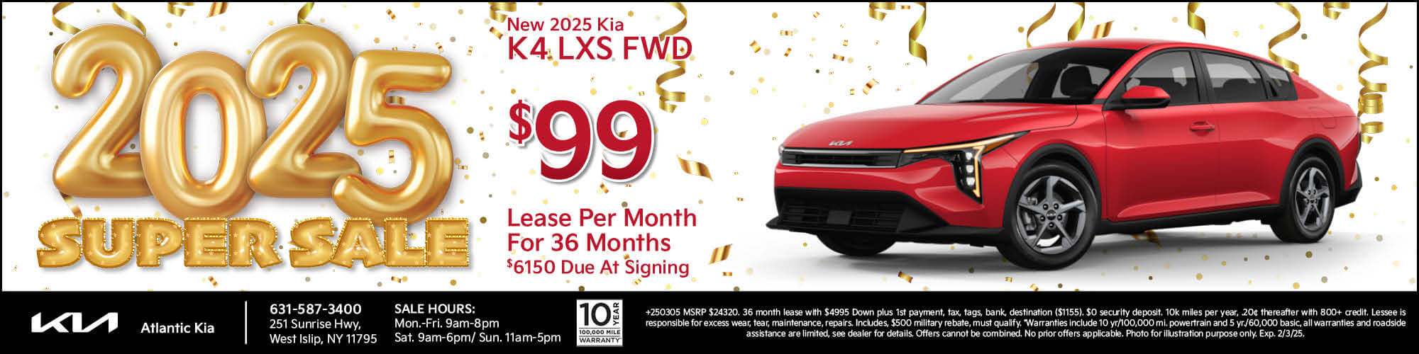 New Kia Specials | Atlantic Kia