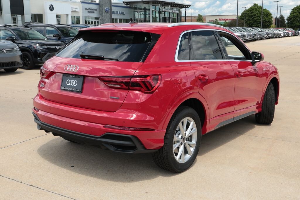New 2025 Progressive Red Metallic Audi Q3 for Sale in Normal, IL