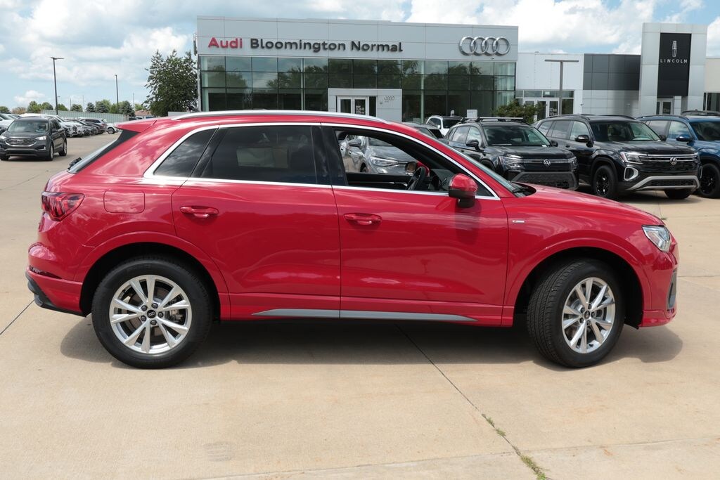 New 2025 Progressive Red Metallic Audi Q3 for Sale in Normal, IL