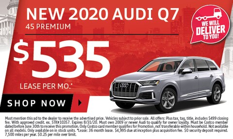 New Audi Specials Near Irmo SC | Audi Columbia