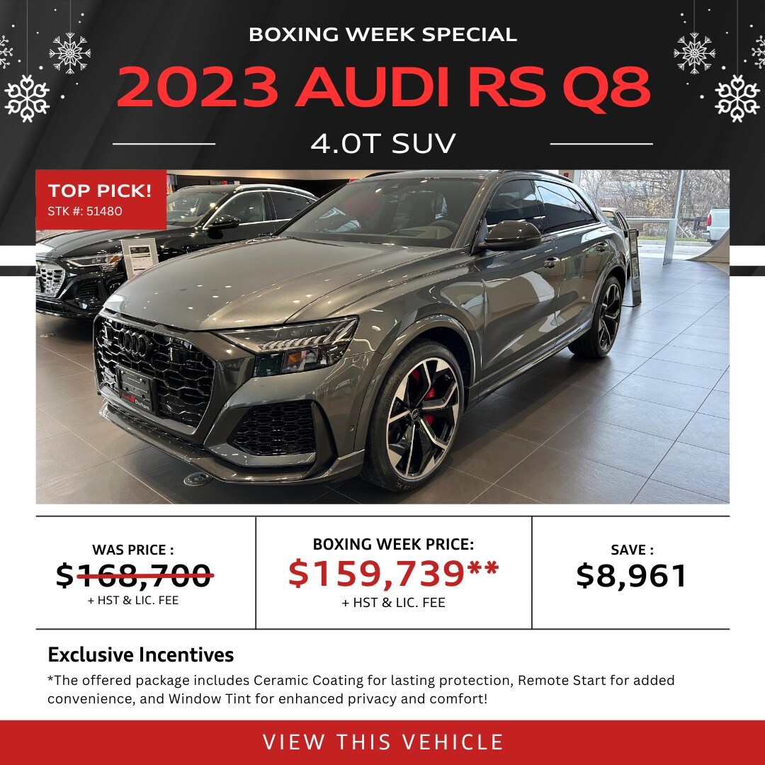 Boxing Week Specials | Audi Durham
