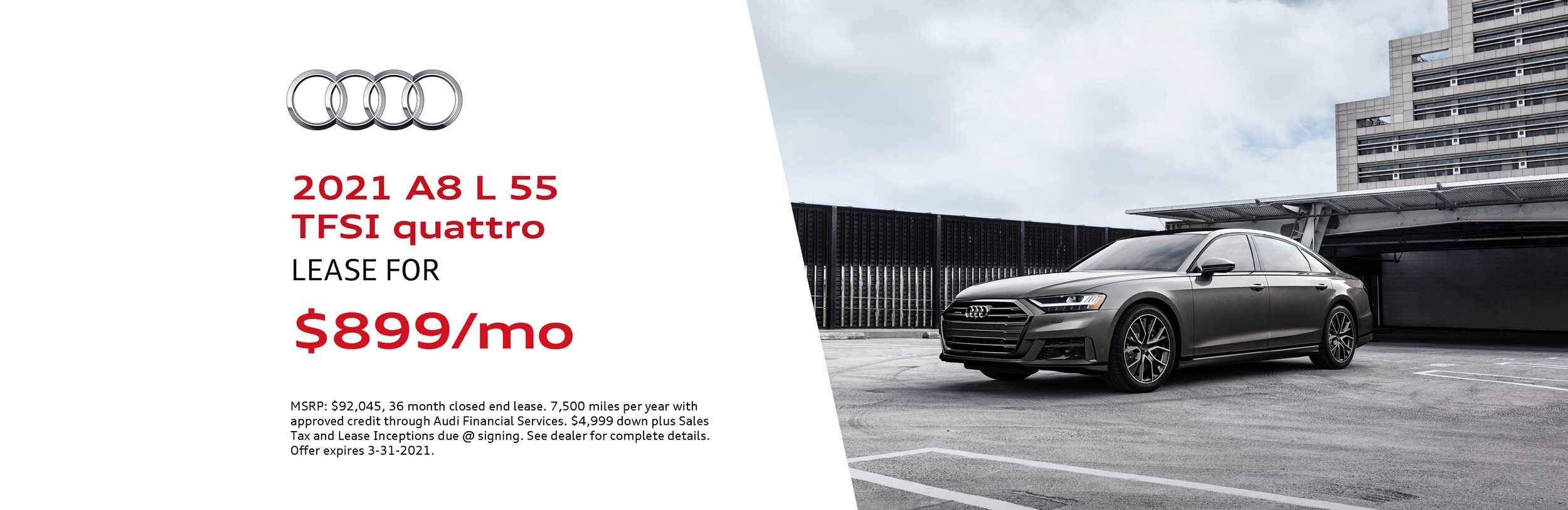 New Audi Lease Special in Mendham, NJ | Audi Mendham