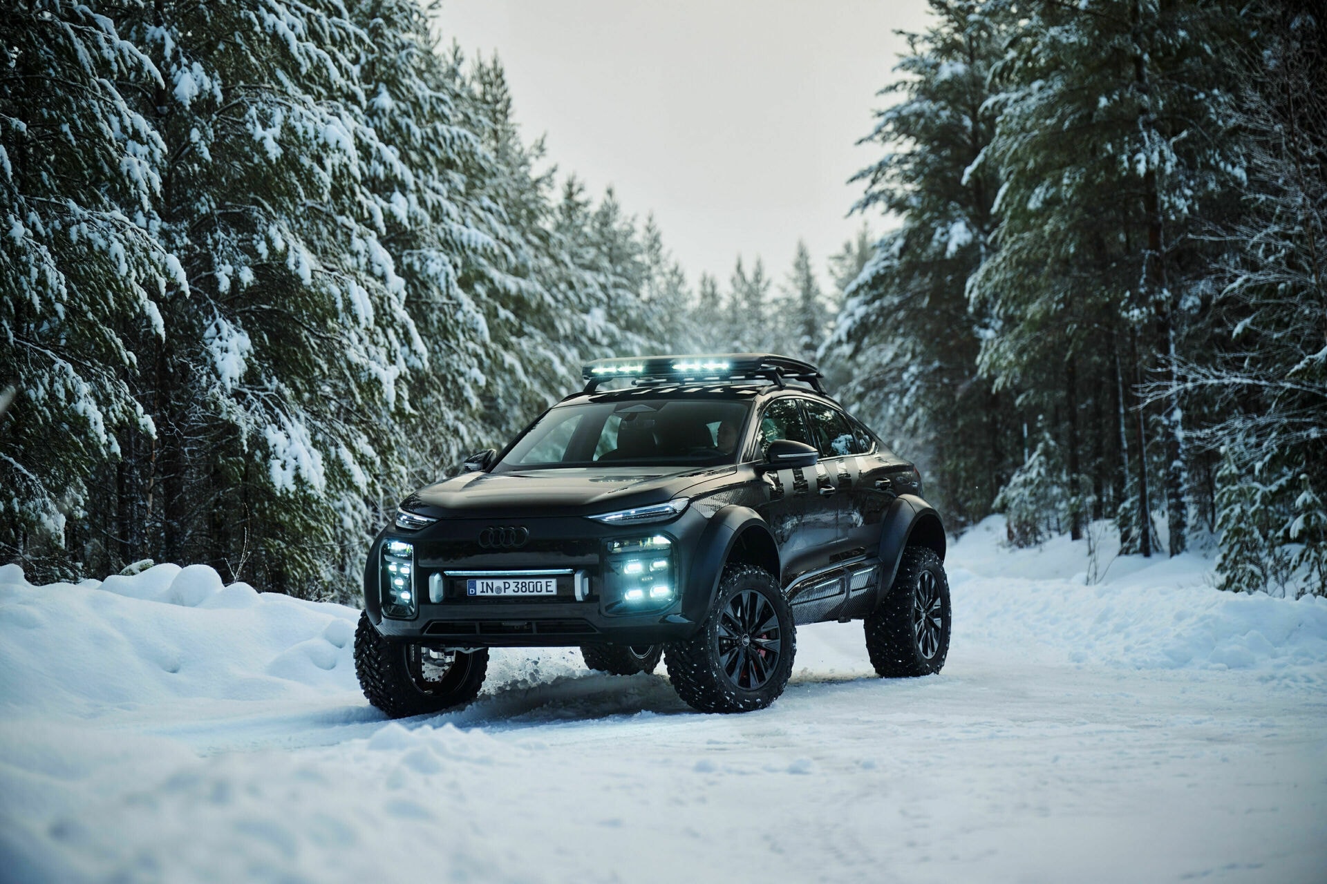 Audi Q6 e-tron Off-Road Concept Vehicle Unveiled