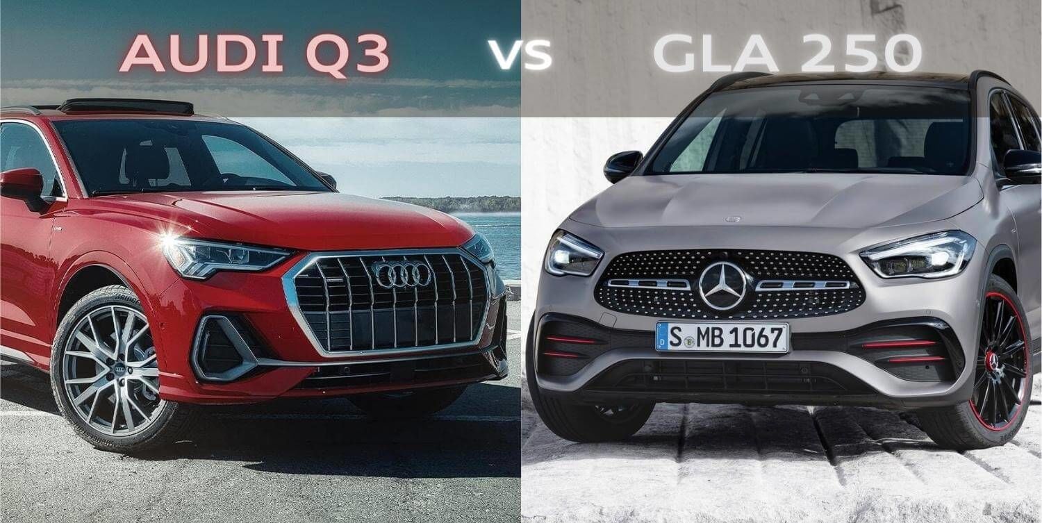 Audi Q3 Komfort 2022 vs Mercedes GLA 250 2022 | Audi Ste-Foy