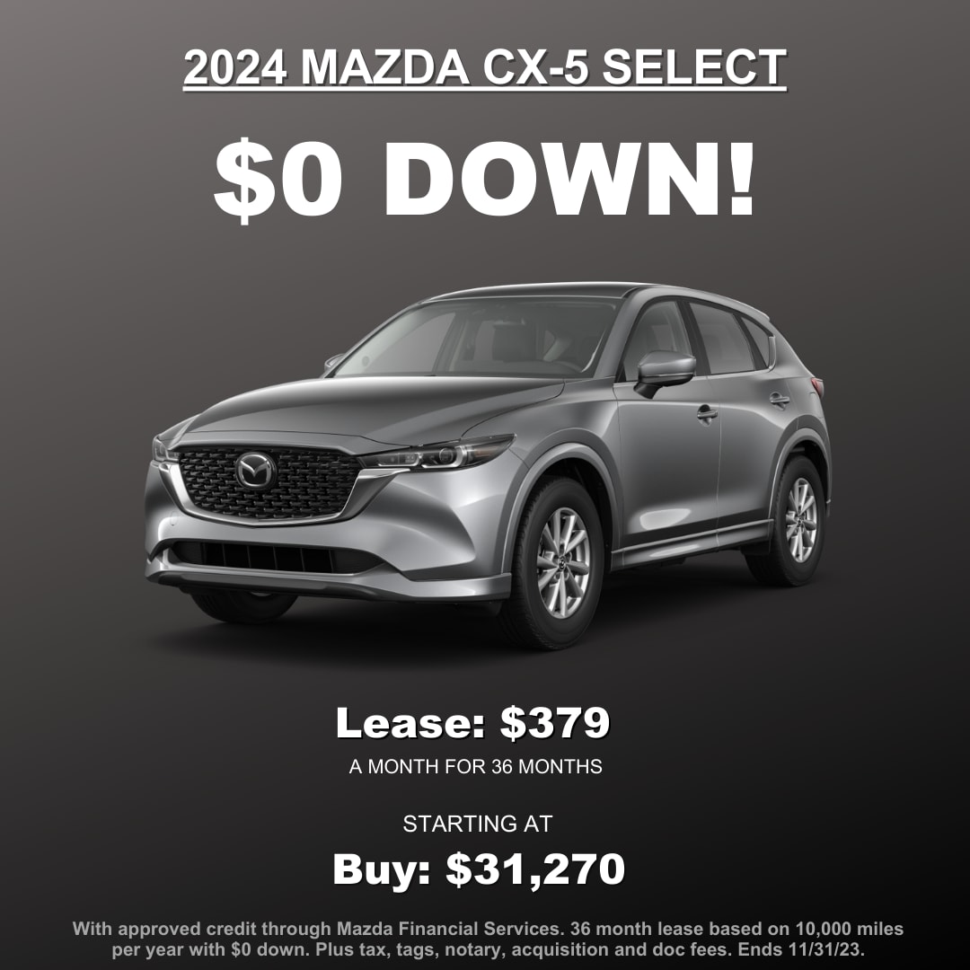 New Mazda Lease Deals and Specials | Auto Express Mazda