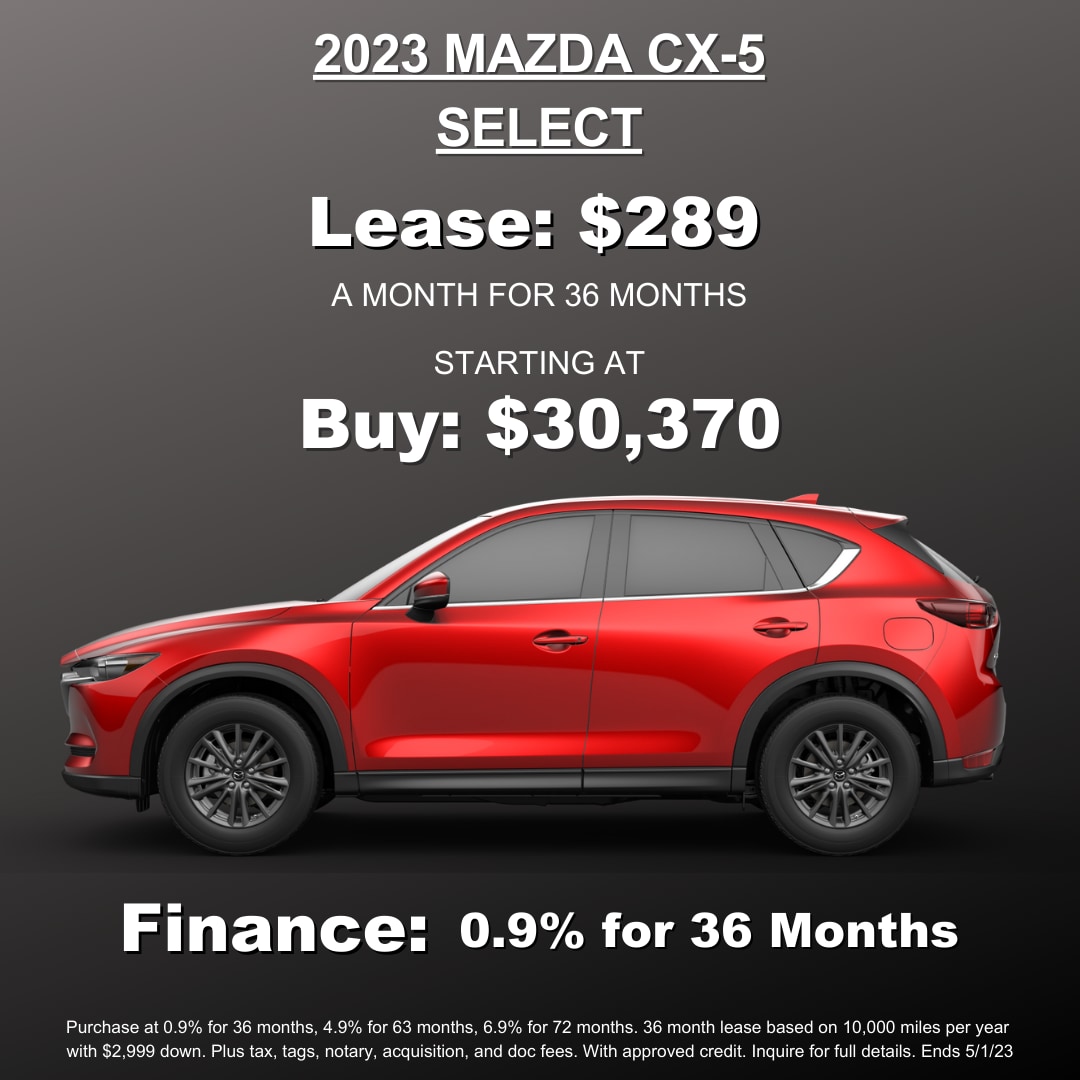 New Mazda Lease Deals and Specials | Auto Express Mazda