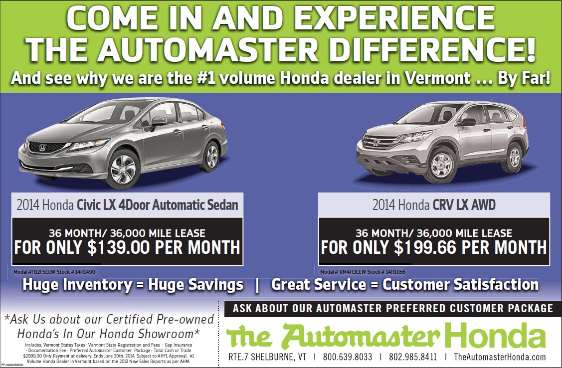 Honda Sales Event | The Automaster Honda