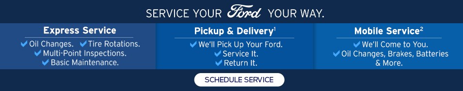 Ford Service & Maintenance Specials in Houston