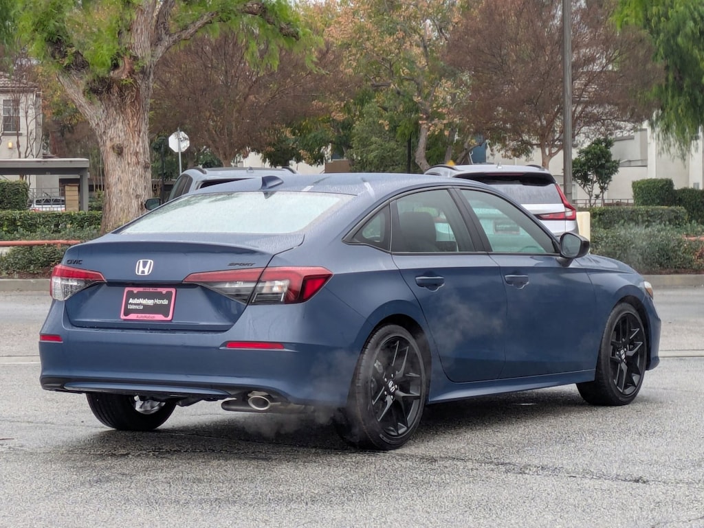 New 2026 Honda Civic For Sale Sedan Blue Lagoon Pearl | Valencia CA ...