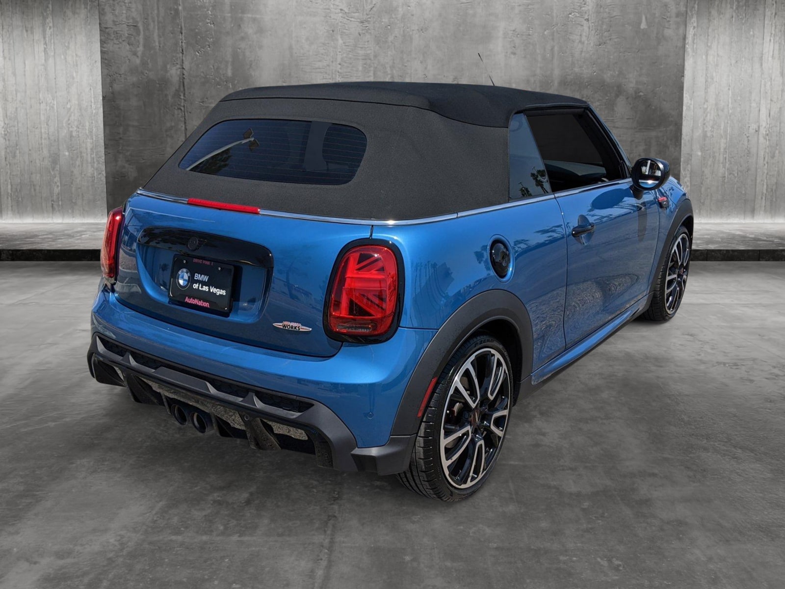 Pink 2022 Mini Cooper Convertible