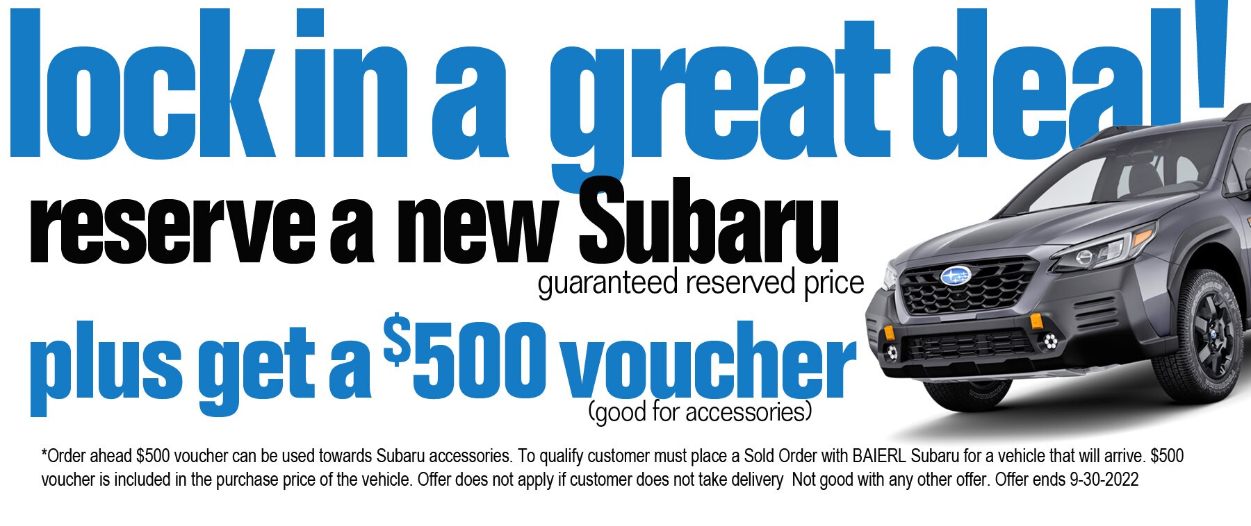 New Subaru Lease Specials and Offers in Pittsburgh PA | Baierl Subaru