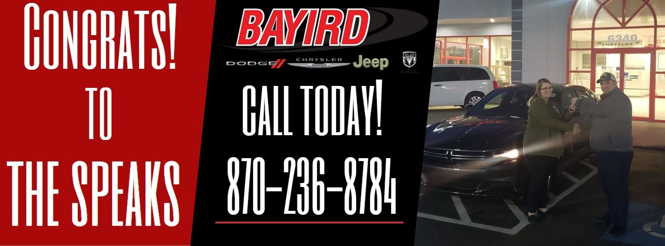 New & Used vehicles Dealership in Paragould |Bayird Dodge Chrysler Jeep Ram